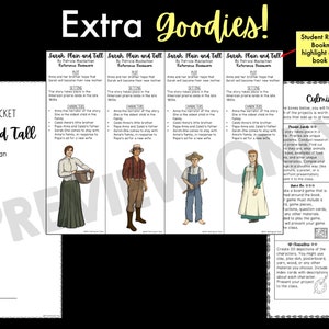 Sarah Plain and Tall Novel Study Unit | Literature Guide ...