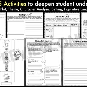 Runaway Ralph Novel Study Unit | Literature Guide | Comprehension ...