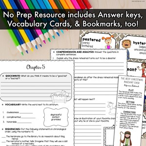 The Best Christmas Pageant Ever | Comprehension and Vocabulary by ...