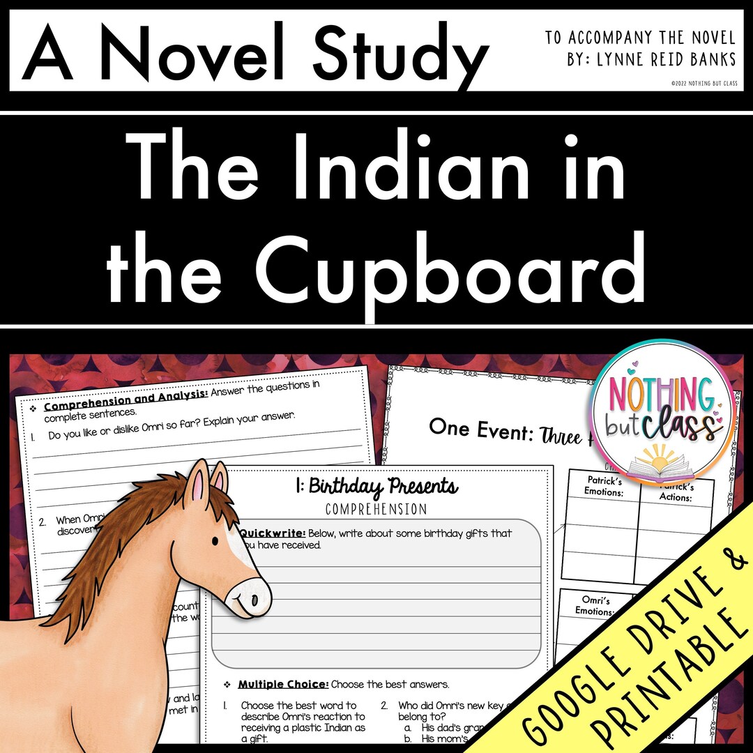 The Indian in the Cupboard Novel Study Unit | Literature Guide ...