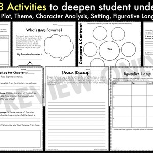 Escape From Mr. Lemoncello's Library | Reading Response Activities and ...