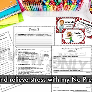 The Best Christmas Pageant Ever | Comprehension and Vocabulary by ...