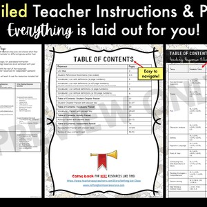 The Whipping Boy Novel Study Unit | Literature Guide | Comprehension ...