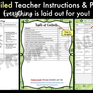 Pippi Longstocking Novel Study Unit | Literature Guide | Comprehension ...