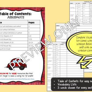 Stuart Little - Tests | Quizzes | Assessments for Novel Study - Etsy