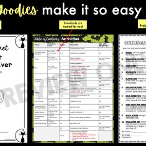 The Best Halloween Ever | Reading Response Activities and Projects ...