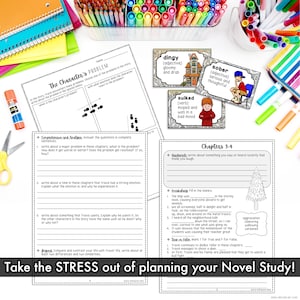 Old Yeller Novel Study Unit | Literature Guide | Comprehension ...