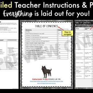 Stone Fox Novel Study Unit | Literature Guide | Comprehension ...