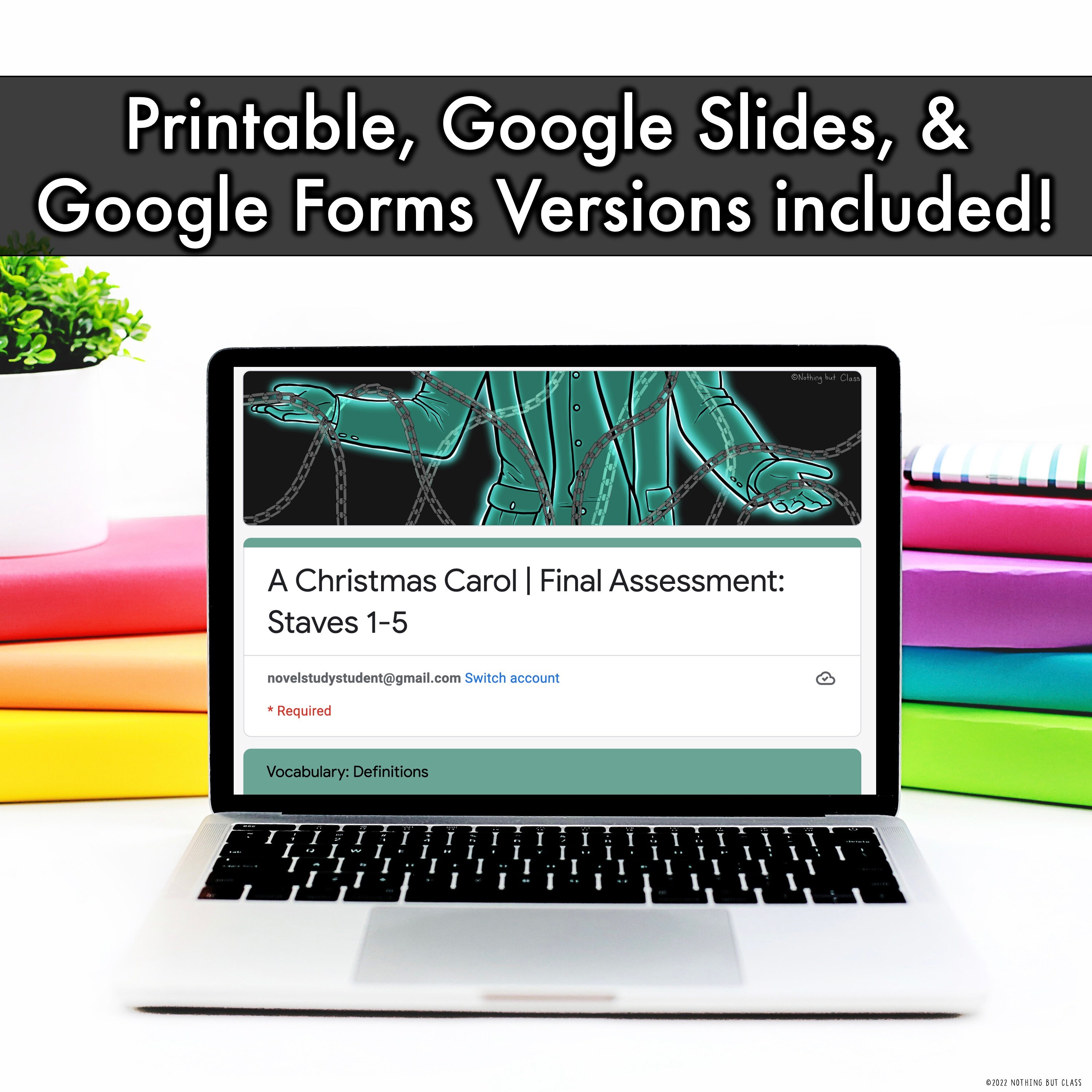 A Christmas Carol Test | Quiz | Assessment - Etsy