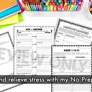 Stuart Little | Reading Response Activities and Projects | Guided ...