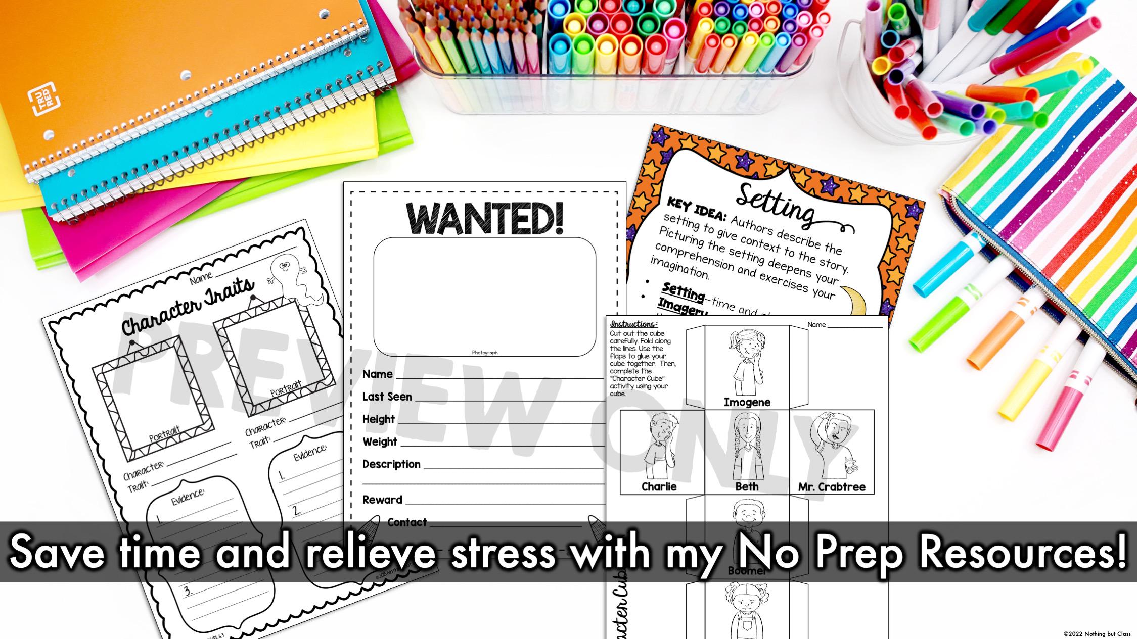 The Best Halloween Ever | Reading Response Activities and Projects ...