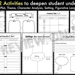 Out of the Dust | Reading Response Activities and Projects | Resources ...