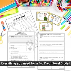 Troublemaker Novel Study Unit | Literature Guide | Comprehension ...