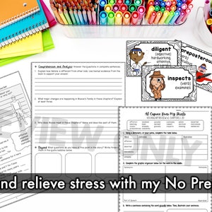 Al Capone Does My Shirts | Comprehension and Vocabulary by Chapter ...