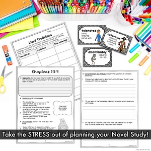 The Bad Beginning Novel Study Unit | Literature Guide | Comprehension ...