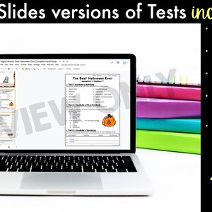 The Best Halloween Ever Tests | Quizzes | Assessments for Novel Study ...