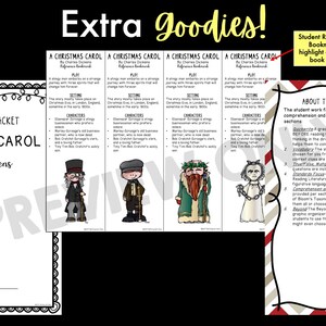 A Christmas Carol | Comprehension and Vocabulary by Chapter | Guided ...