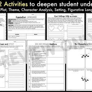Old Yeller Novel Study Unit | Literature Guide | Comprehension ...