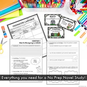The Witches Novel Study Unit | Literature Guide | Comprehension ...