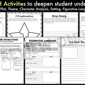 The Miraculous Journey of Edward Tulane Novel Study Unit | Literature ...