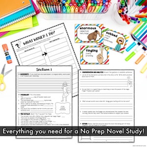 The Magic Finger Novel Study Unit | Literature Guide | Comprehension ...