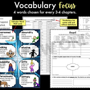 Stargirl Novel Study Unit | Literature Guide | Comprehension Worksheets ...