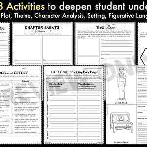 Stone Fox Novel Study Unit | Literature Guide | Comprehension ...