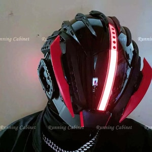 Cyberpunk Mask | Rave Mask | Masquerade Mask | Techwear Mask | Cosplay ...