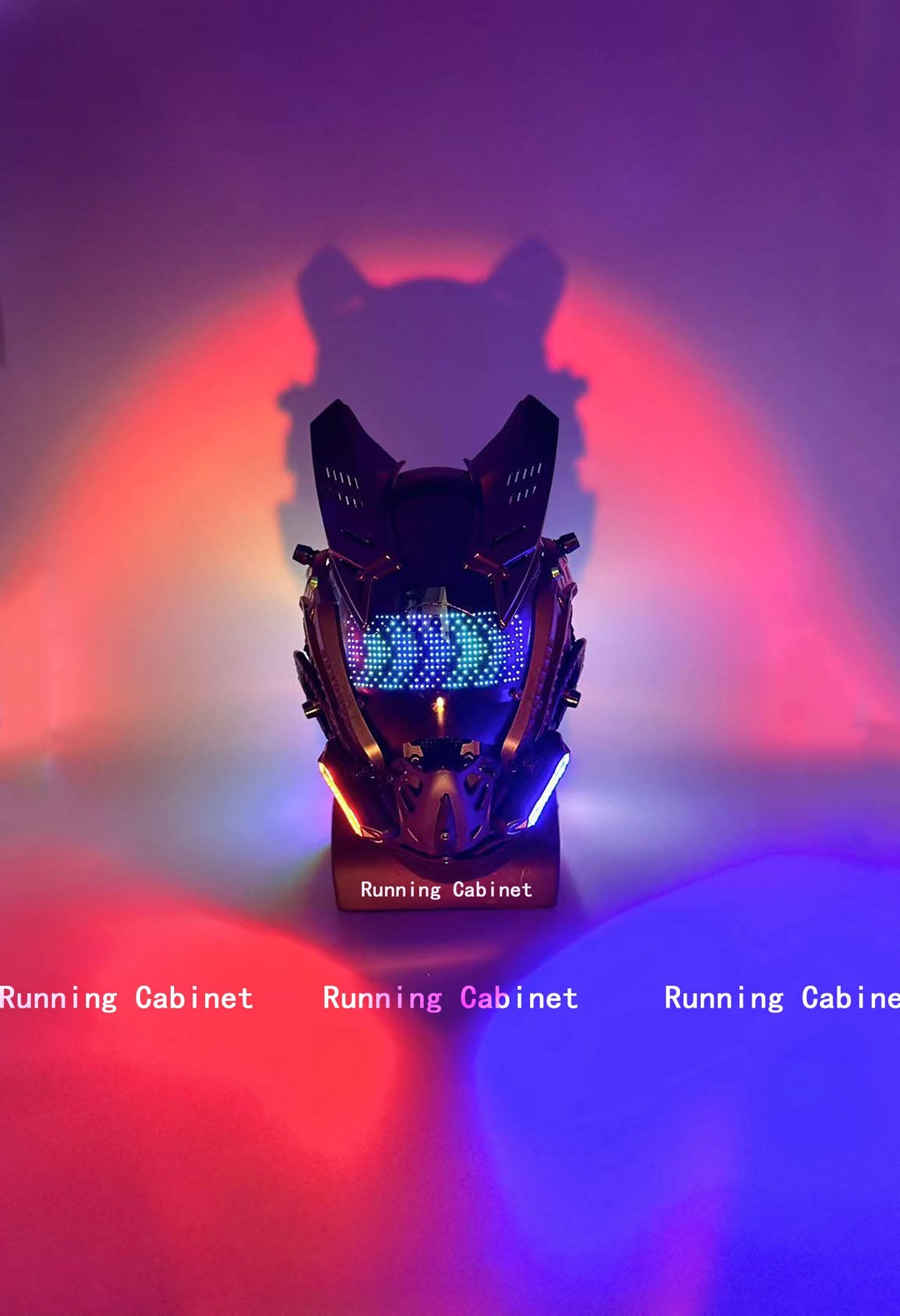 Bluetooth Cyberpunk Mask | Rave Mask | Cyberpunk Helmet | Techear Mask ...