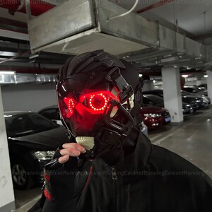 New Cyberpunk Skull Mask | Skeleton Warrior - Etsy