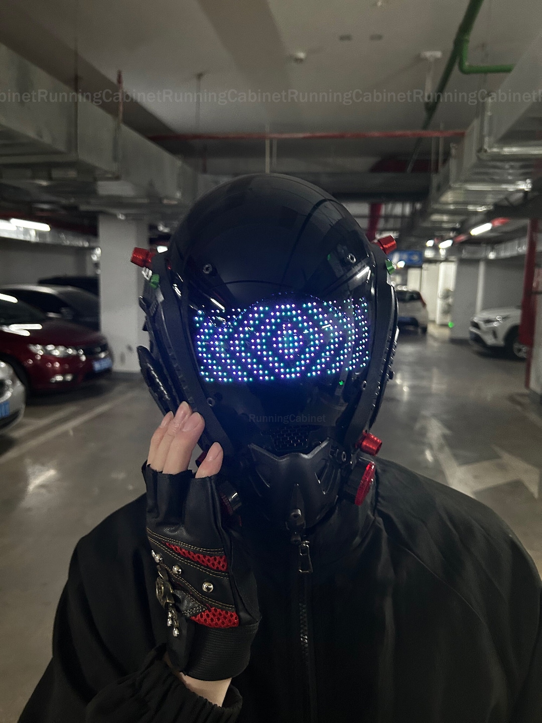 Cyberpunk Mask | Carnival Mask | Masquerade Mask | Techwear Mask ...
