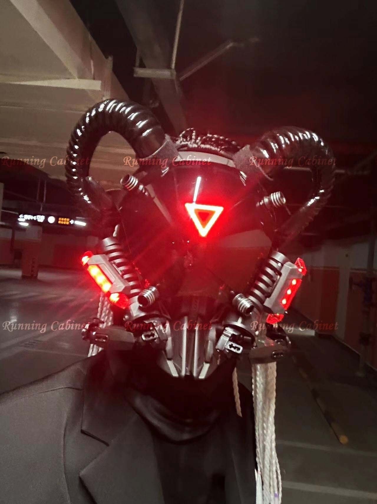 Cyberpunk Bull Mask Rave Mask Cyberpunk Helmet Techear - Etsy Australia