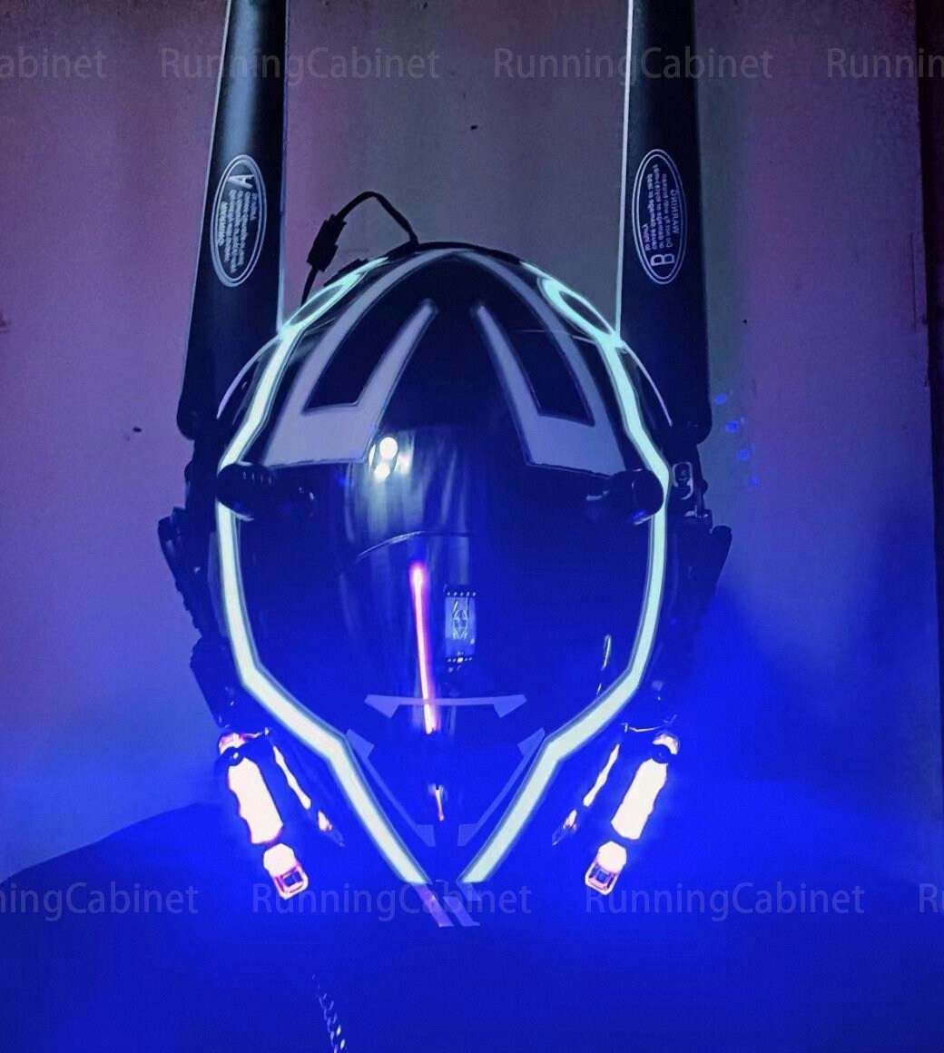 Cyberpunk Mask Rave Mask Masquerade Mask Techwear Mask - Etsy