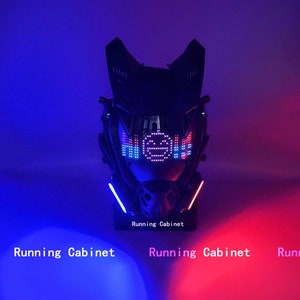 Bluetooth Cyberpunk Mask | Rave Mask | Cyberpunk Helmet | Techear Mask ...