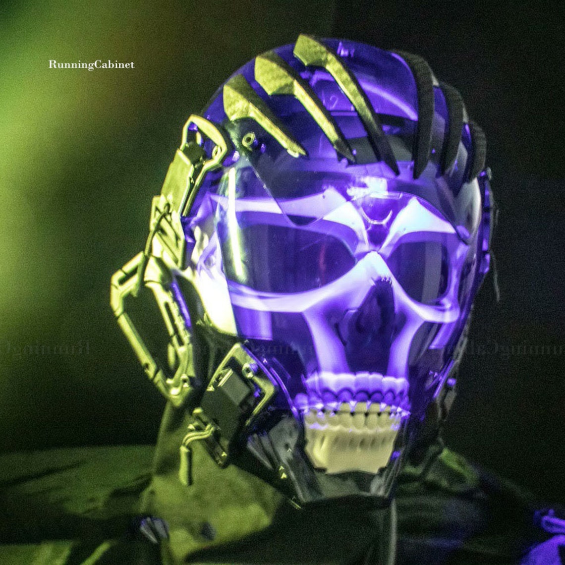 New Cyberpunk Skeleton Mask |skeleton Warrior - Etsy