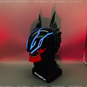Cyberpunk Mask | Rave Mask | Masquerade Mask | Techwear Mask | Cosplay ...