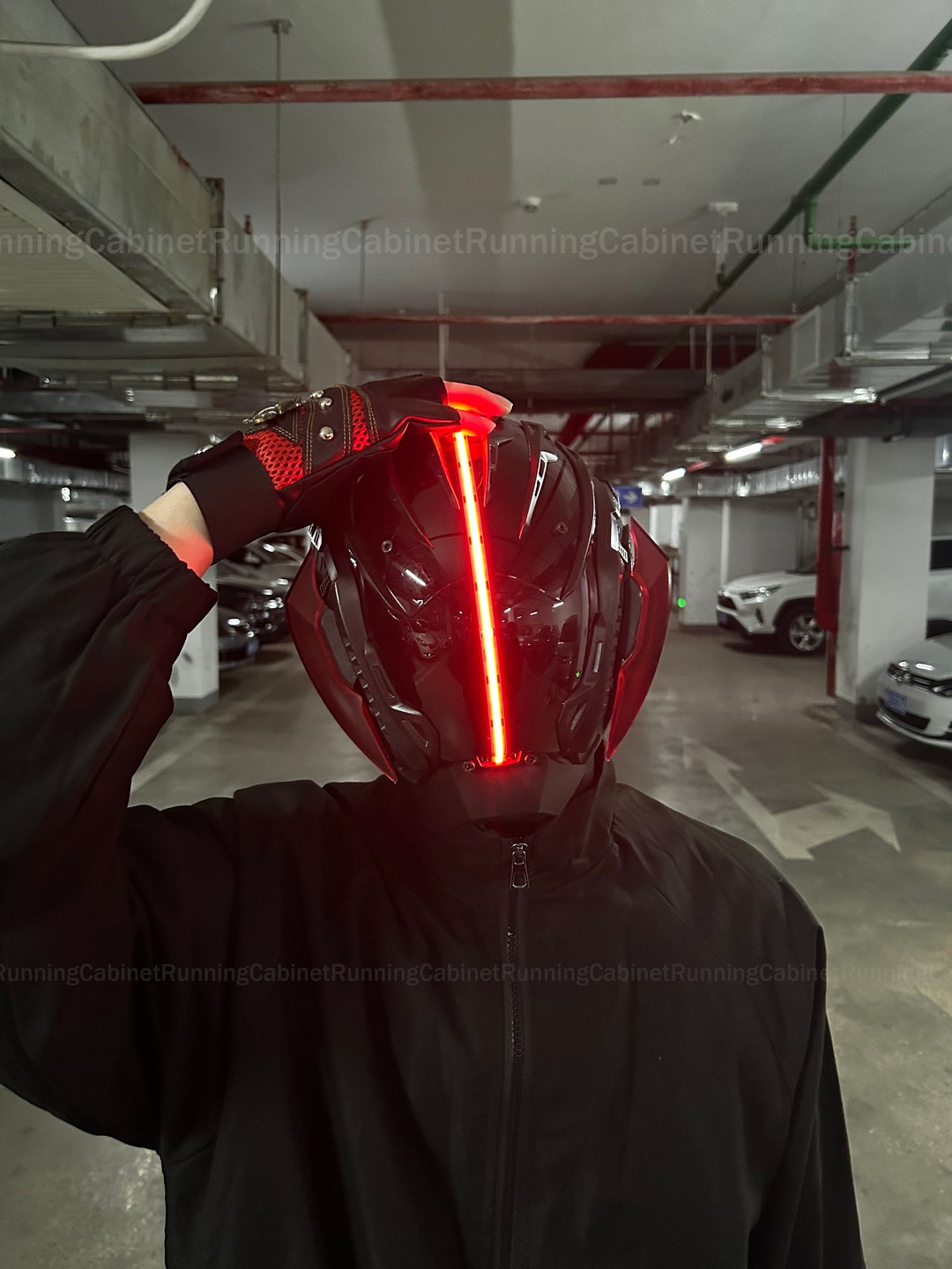 Cyberpunk Mask | Carnival Mask | Masquerade Mask | Techwear Mask ...