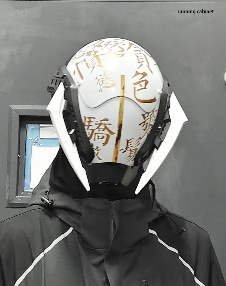 Máscara Cyberpunk Seven Deadly Sins / Máscara rave / Máscara de ...