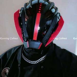 Cyberpunk Mask | Rave Mask | Masquerade Mask | Techwear Mask | Cosplay ...