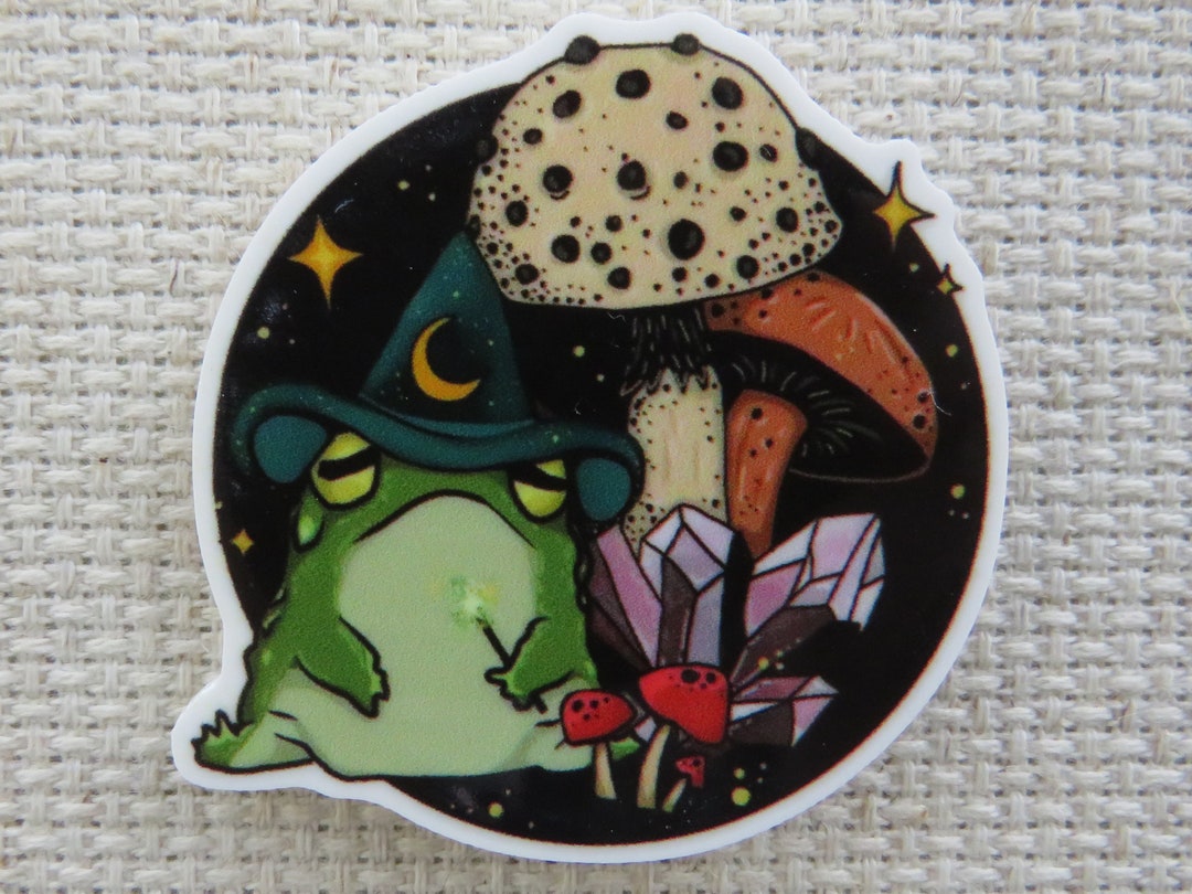 Toad With Toadstools Minder, for Diamond Painting and Needlepoint - Etsy