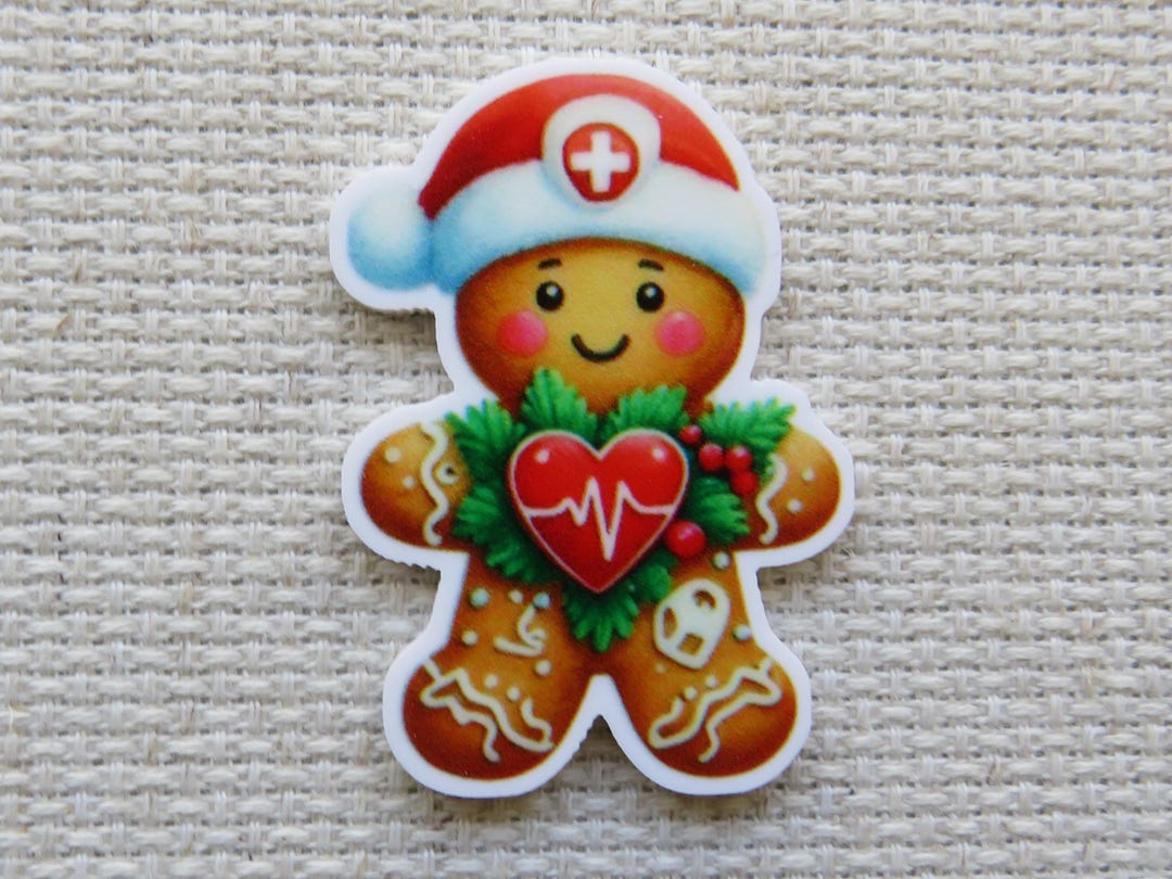 Heart Health Gingerbread Man Minder, for Diamond Painting or ...