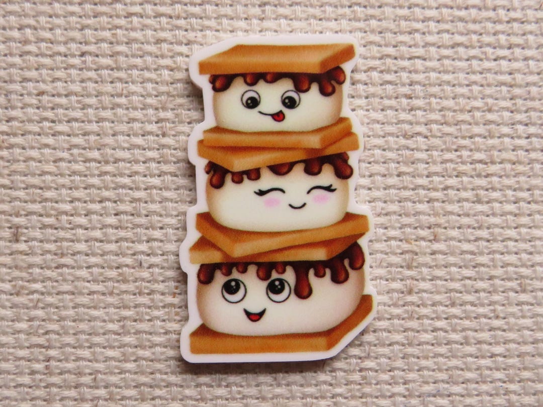 A Stack of Smores Needle Minder, Cover Minder, Magnet - Etsy