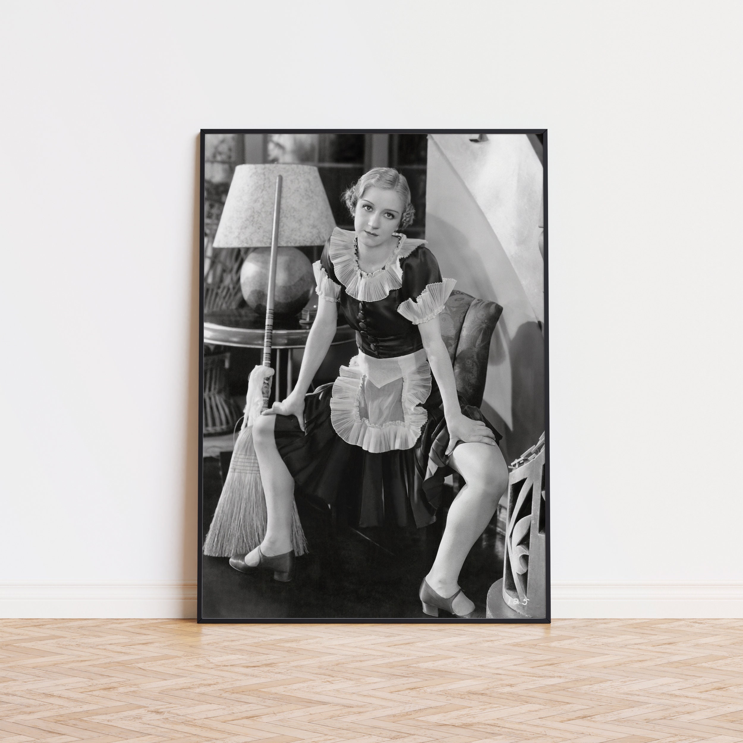 Female Maid Poster, Maid Poster, Comfortably Maid, Fashion Poster ...