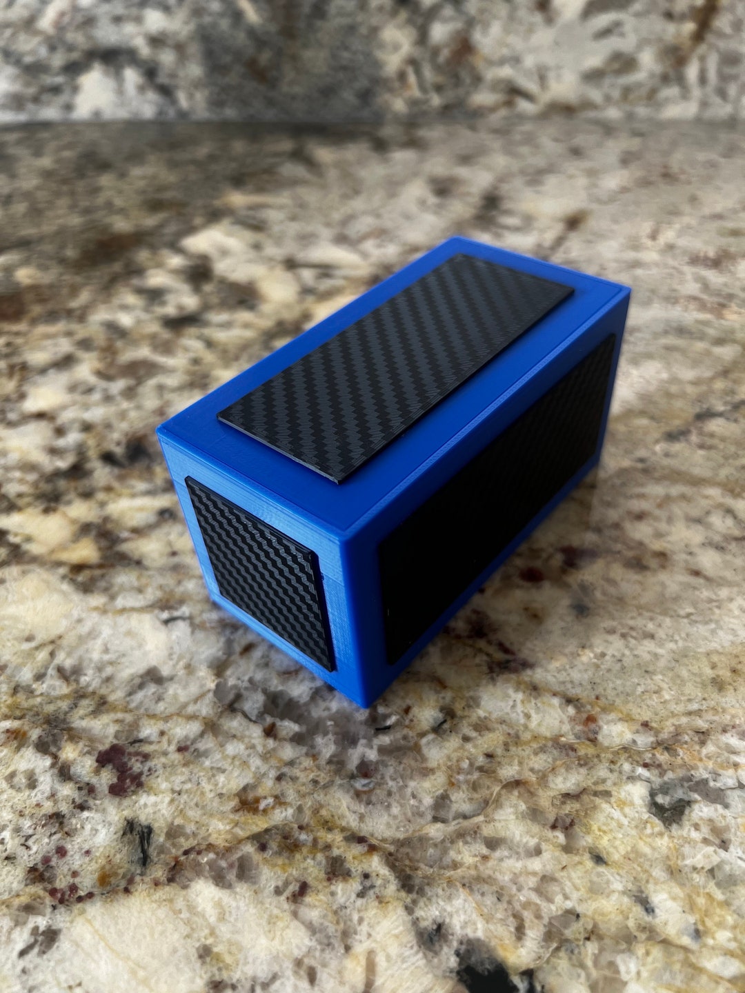 Board Game Token Piece Storage Box Organizer With a Carbon Fiber ...