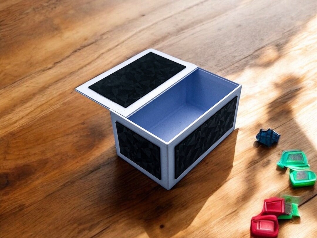 Board Game Token Piece Storage Box Organizer With a Holographic ...