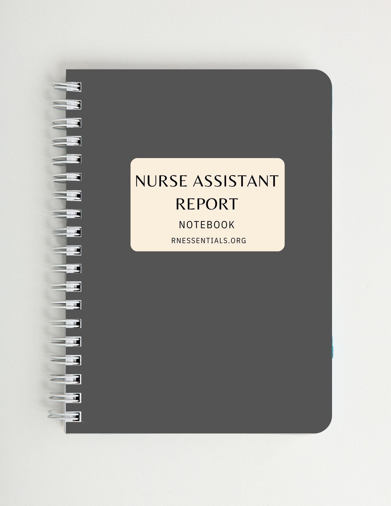 Nurse Assistant Report Notebook - Etsy