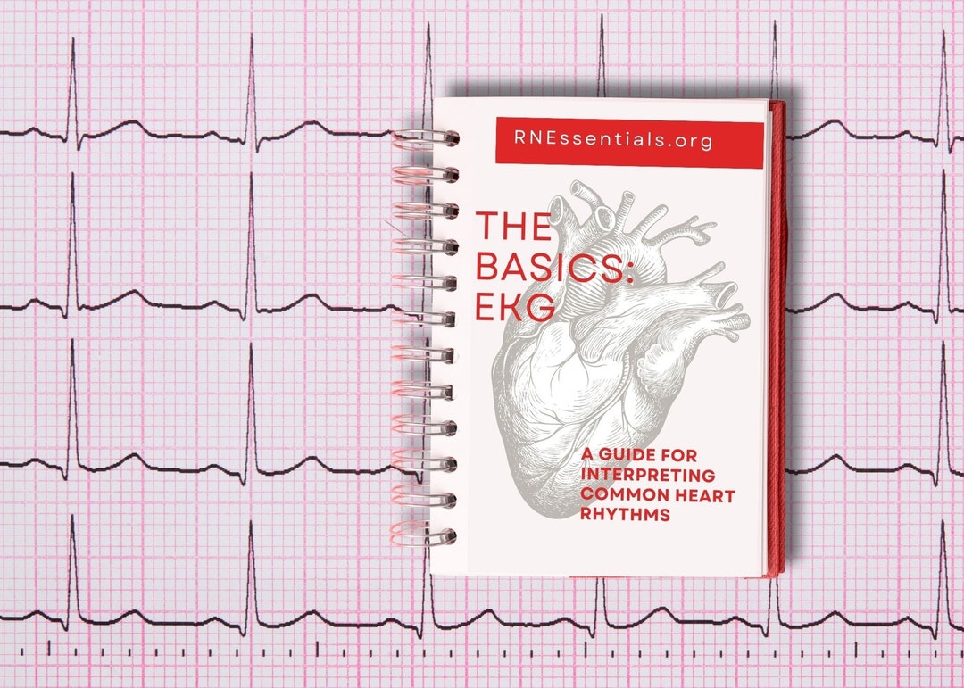 The Basics: EKG Interpretation Resource Guide - Etsy