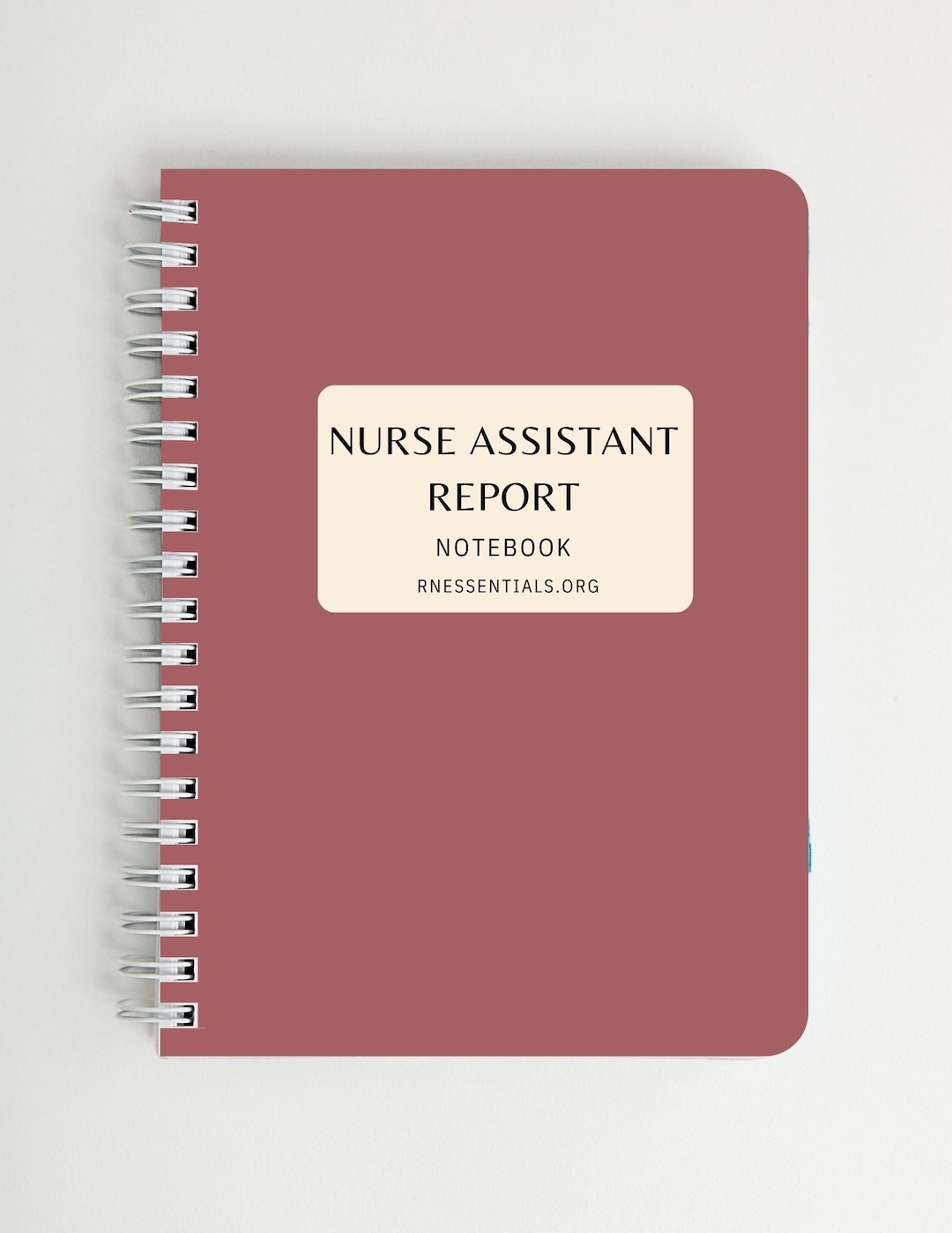 Nurse Assistant Report Notebook - Etsy