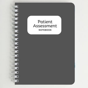 Patient Assessment Nurse Report Notebook - Etsy