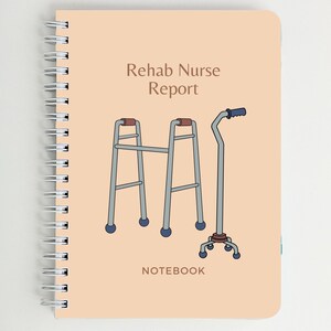 Rehab Nurse Report Notebook - Etsy